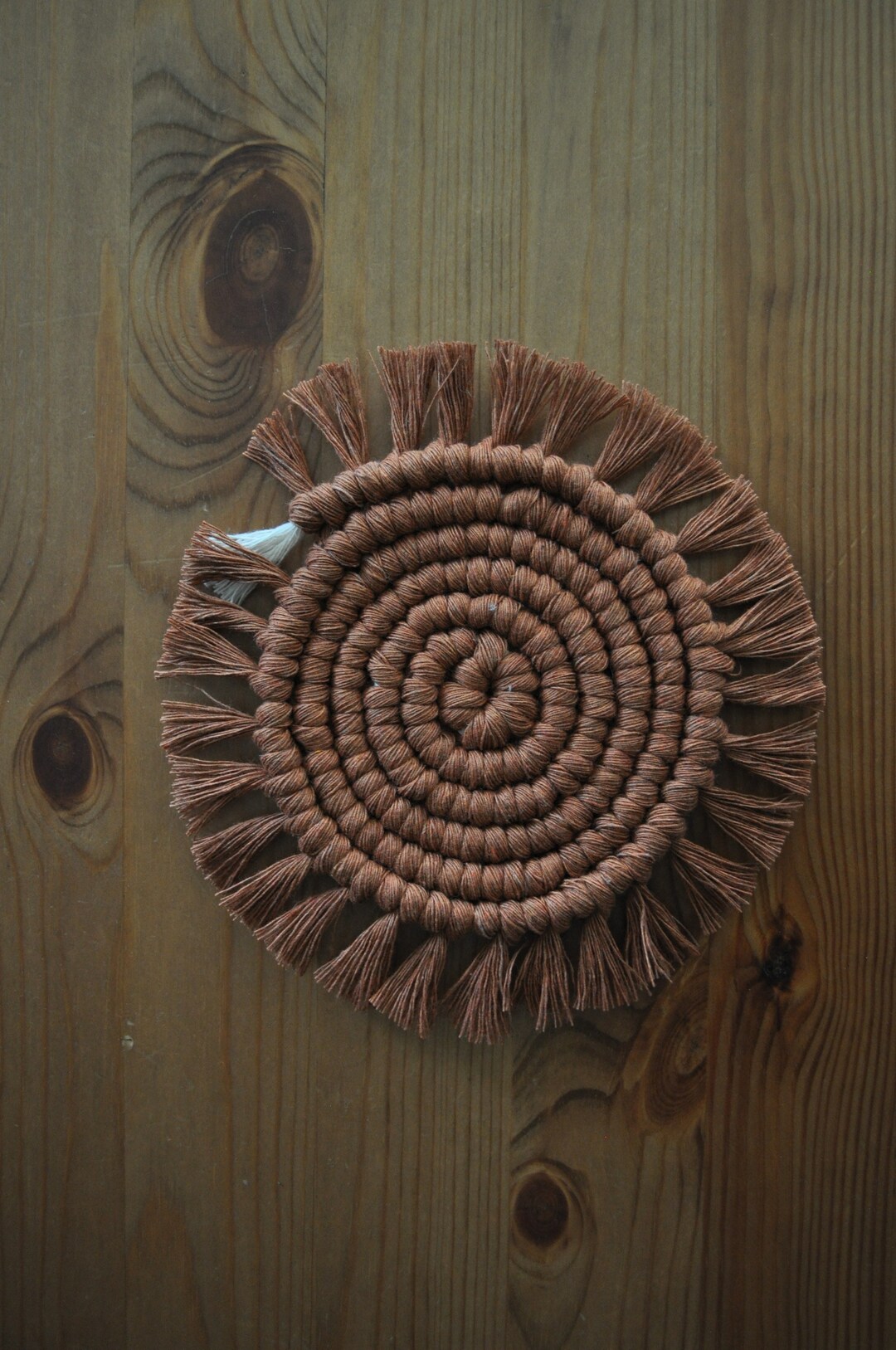 Individual Macrame Coasters / Mug Rug - Etsy