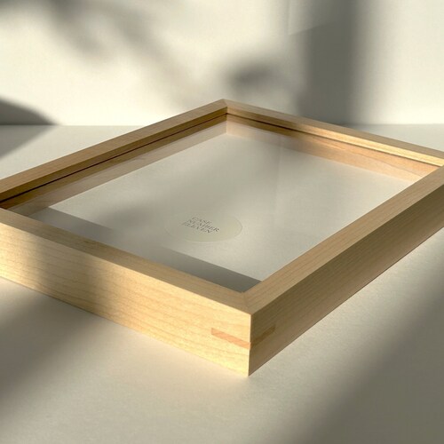 Handmade Solid Wood Picture Frame - Etsy Canada