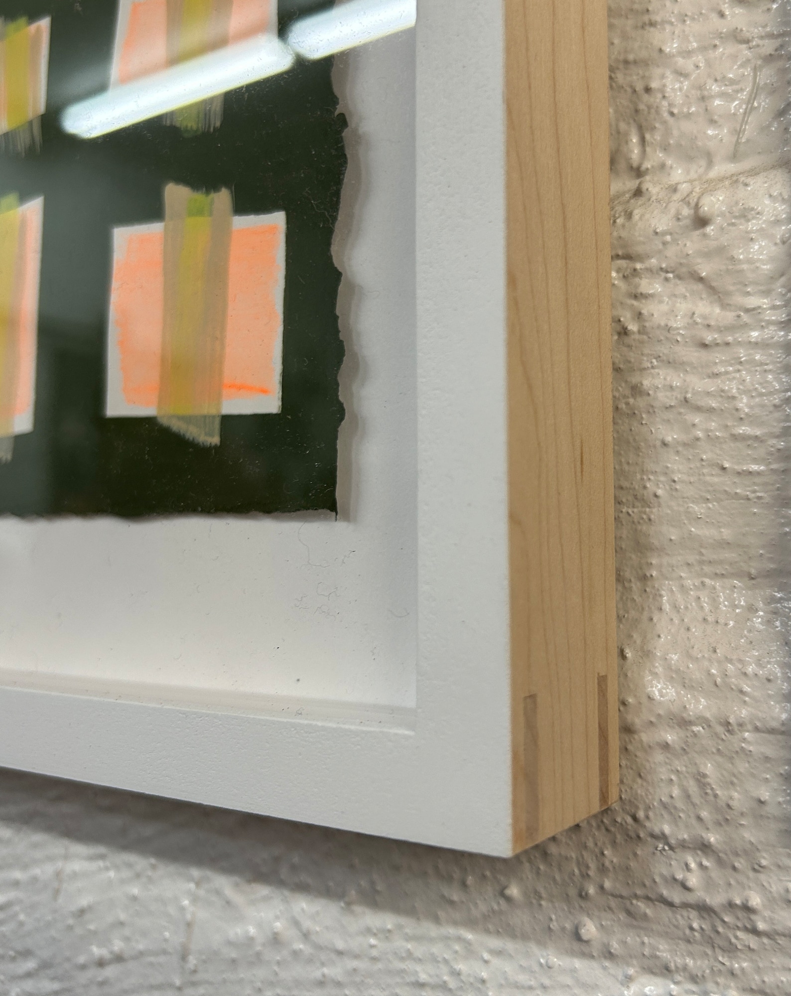 Maple Picture Frame / Custom Size Available / 1/2" Thin Edge Handmade ...