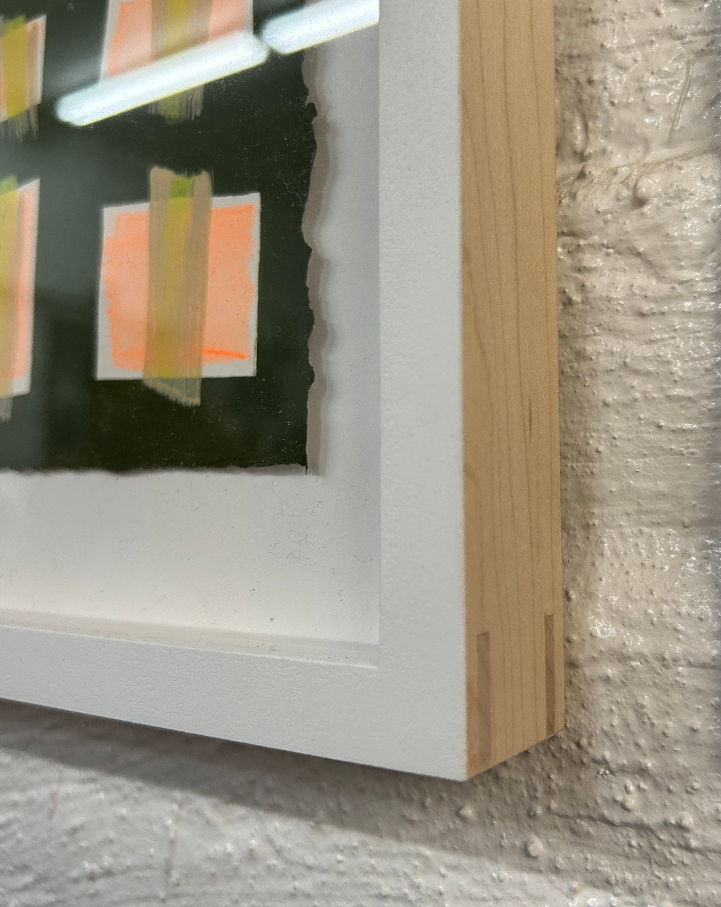 Maple Picture Frame / Custom Size Available / 1/2" Thin Edge Handmade ...