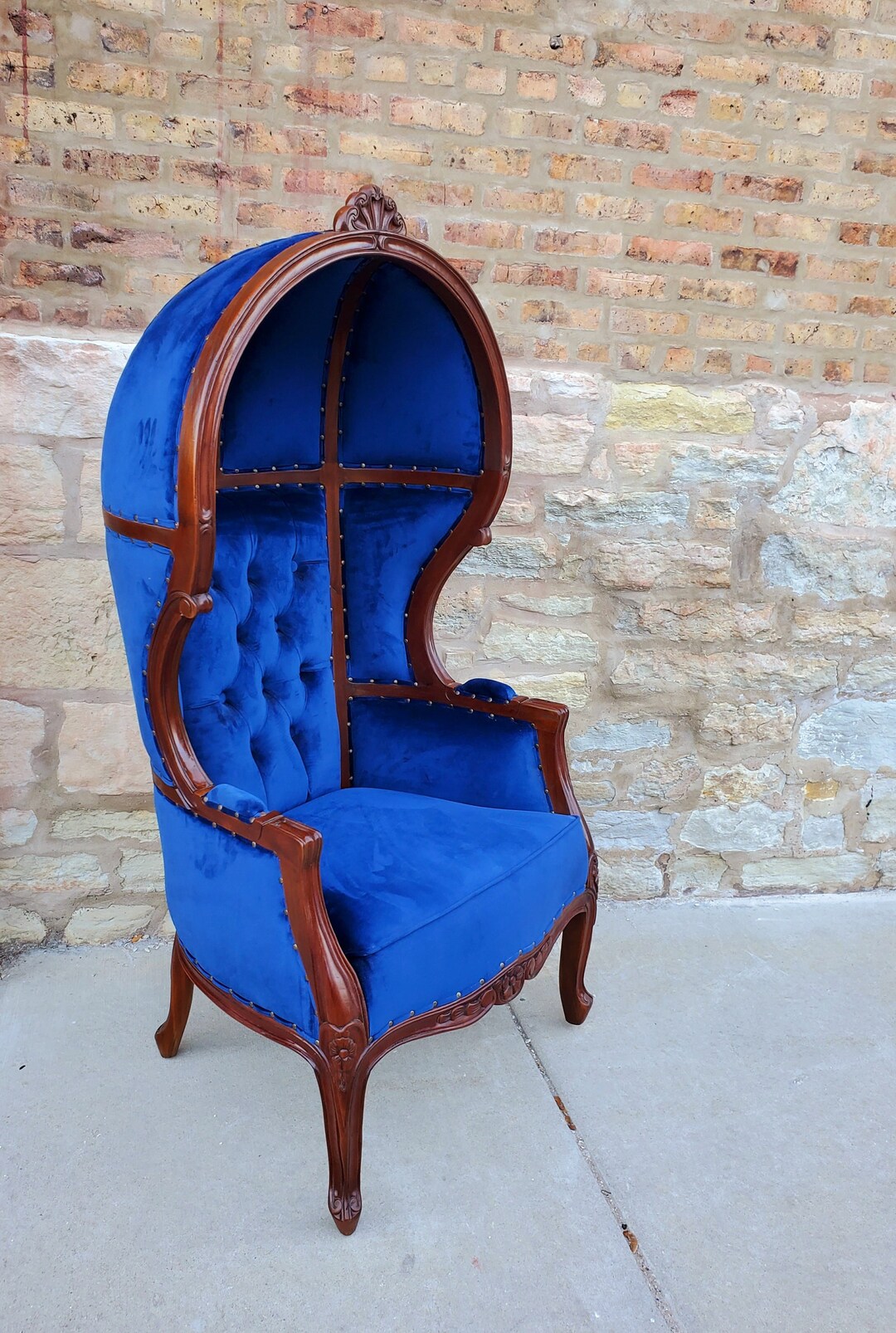 Beautiful Handmade Chateau Balloon Chair Porter Chair Canopy - Etsy