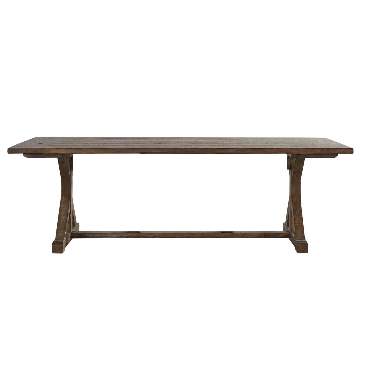 Farmhouse Solid Wood Dining Table - Etsy