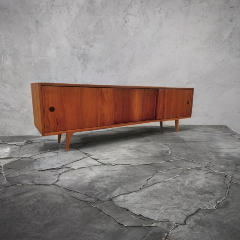 Mid Century Modern Media Console - Etsy