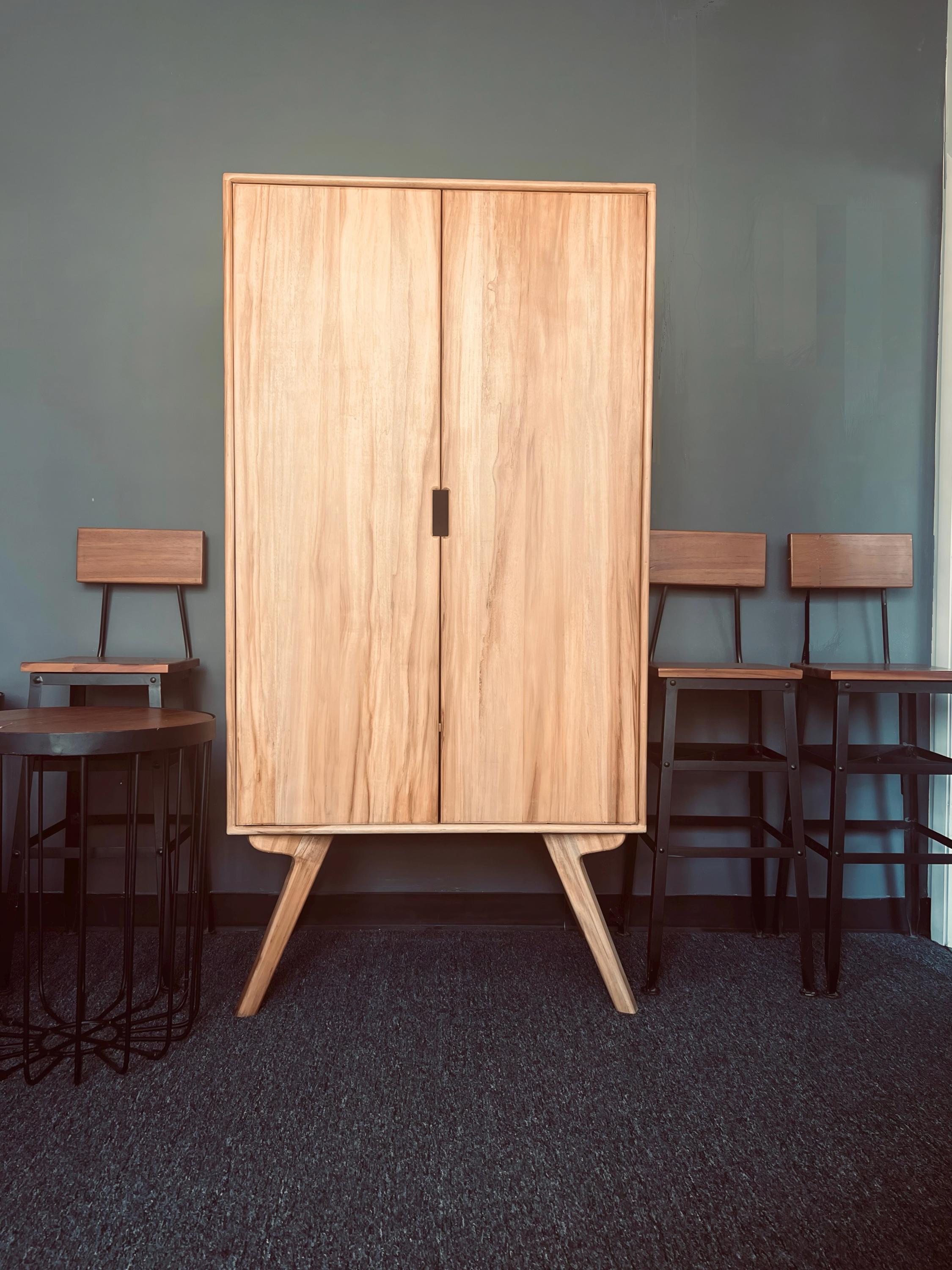 Armoire | Wardrobe | Teak | Mid-century Modern | MCM | Elegant Design ...