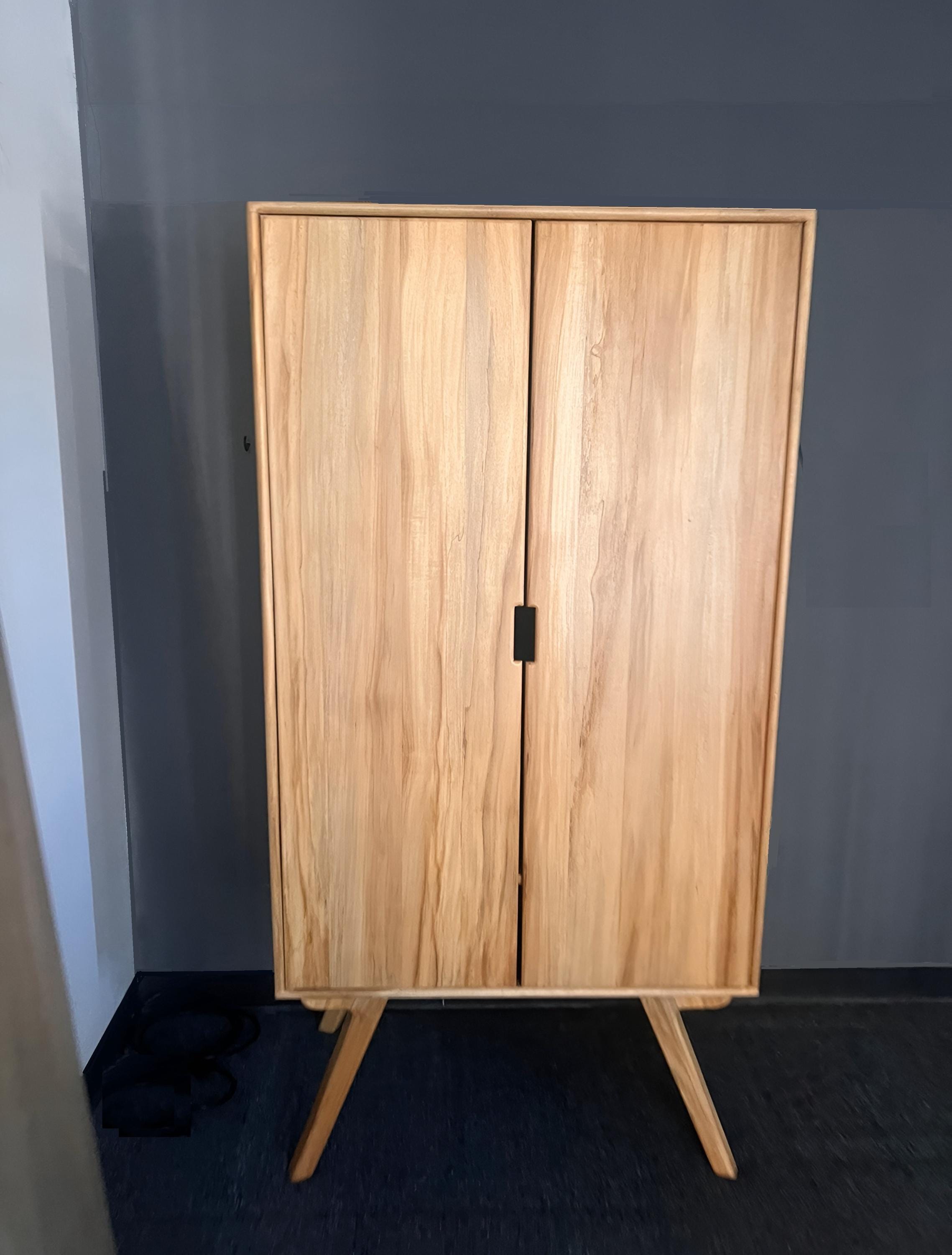 Armoire | Wardrobe | Teak | Mid-century Modern | MCM | Elegant Design ...