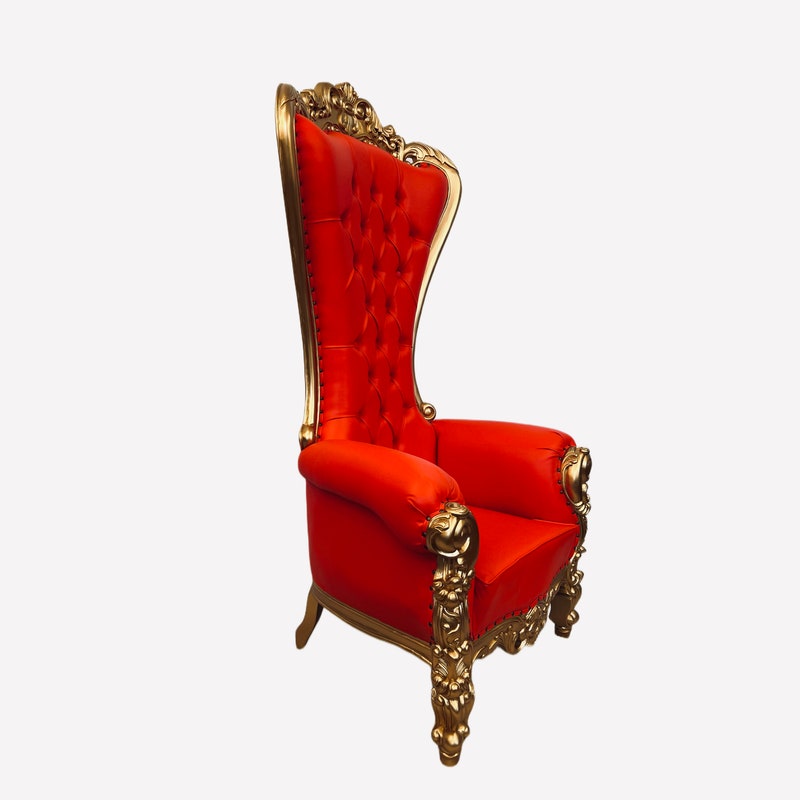 Throne Tufted Chair - Etsy
