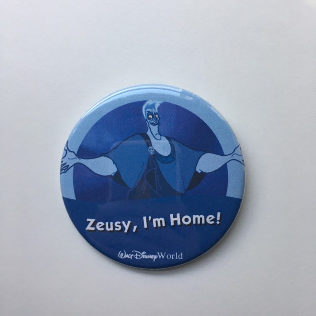 Zeusy I'm Home Celebration Button - Etsy