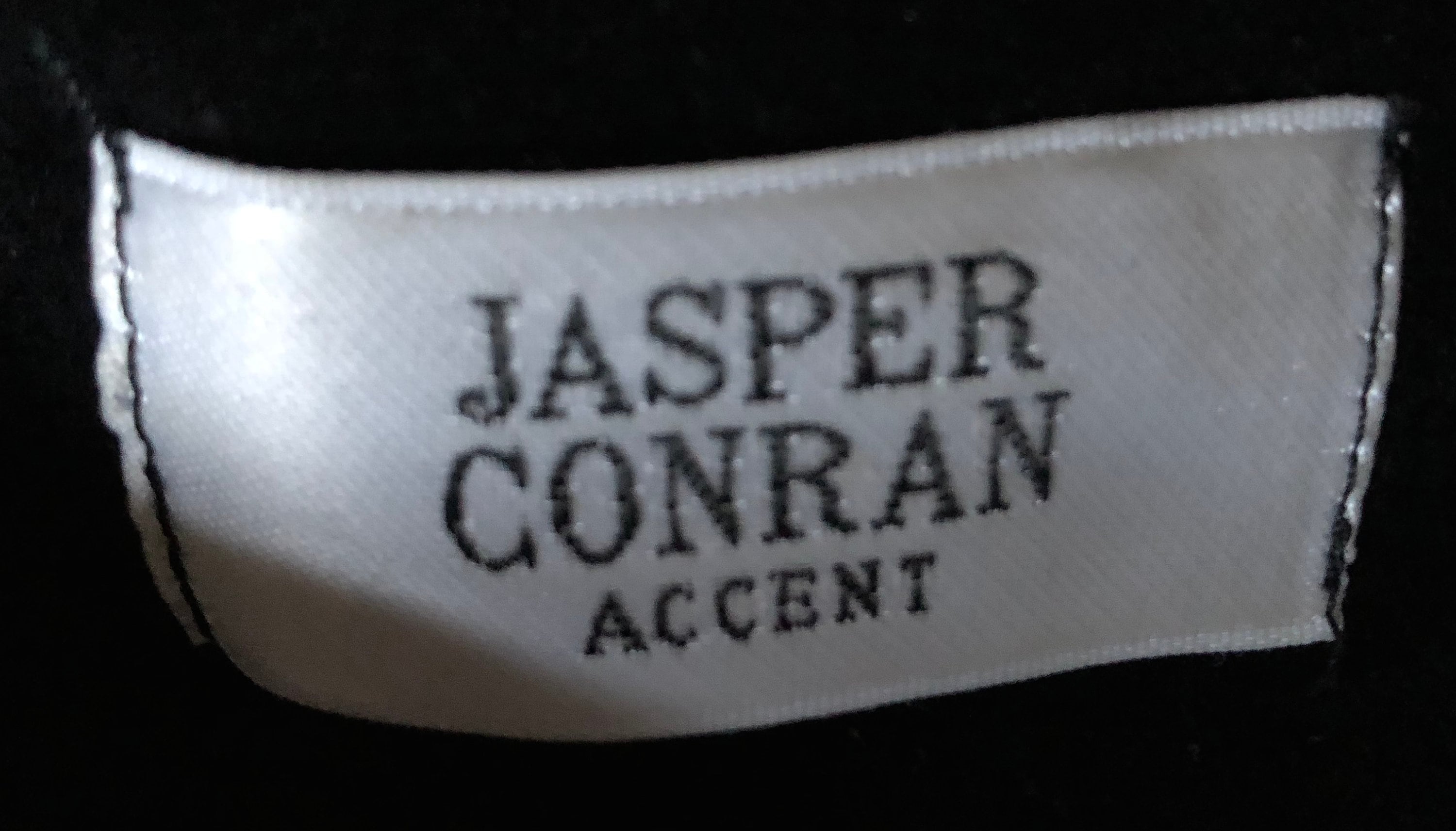 Vintage 80s Jasper Conran Accent Designer Black Classic Velvet - Etsy
