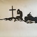 Motorcycle Rider Praying Metal Sign (biker Praying, Harley, Rider ...