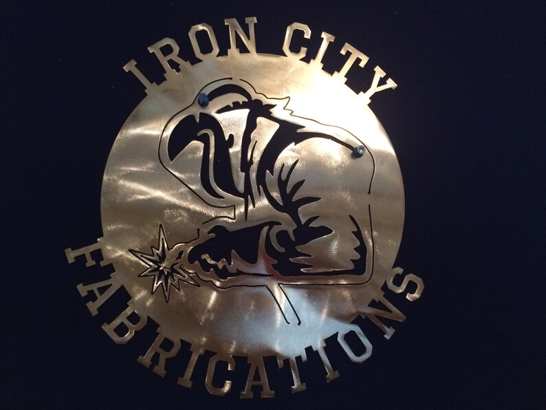 Welding & Fabrication Custom Metal Sign - Etsy