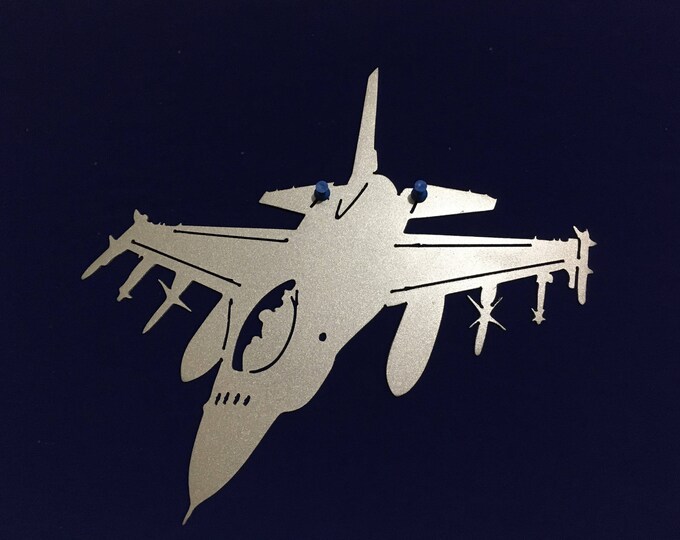 Metal F-16 Fighter Jet - Etsy