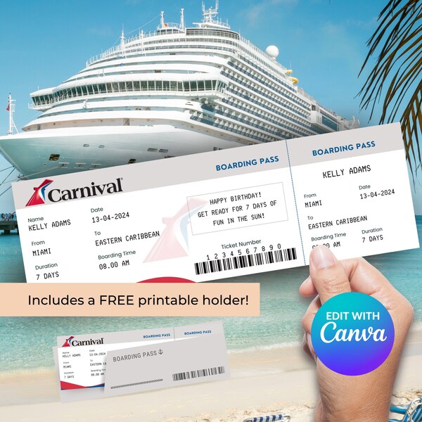 Carnival Cruise - Etsy