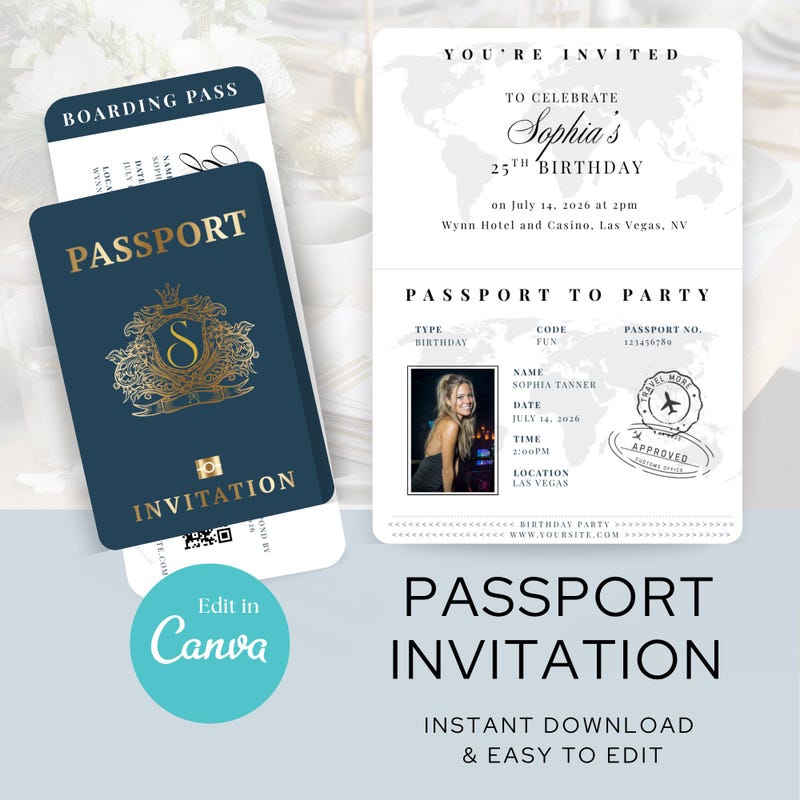 Envelope for Passport - Etsy