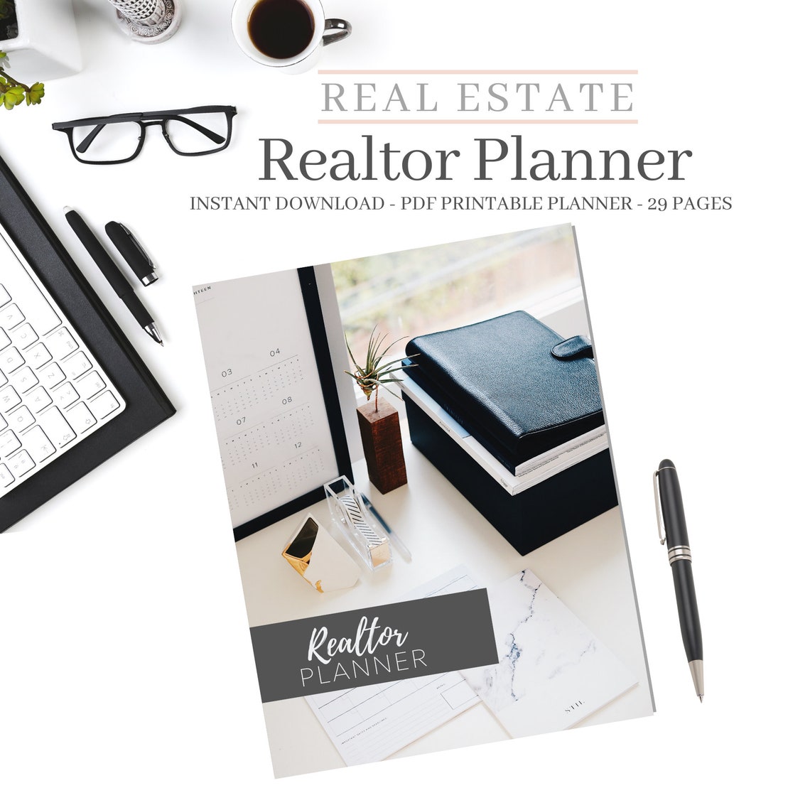 Realtor Planner Real Estate Planner Printable Planner Daily - Etsy Canada