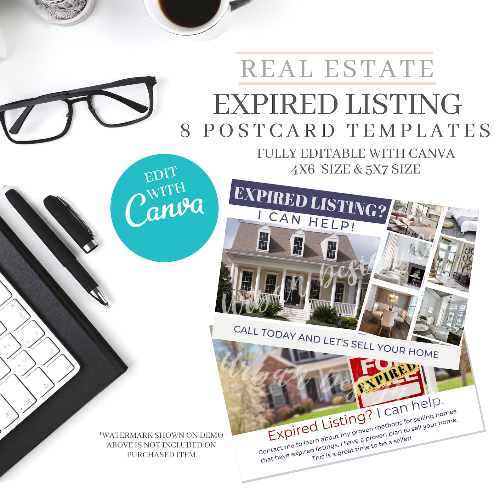 Expired Listing Postcard Real Estate Postcard Realtor - Etsy Canada