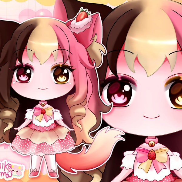 Chibi Vtuber Model - Etsy