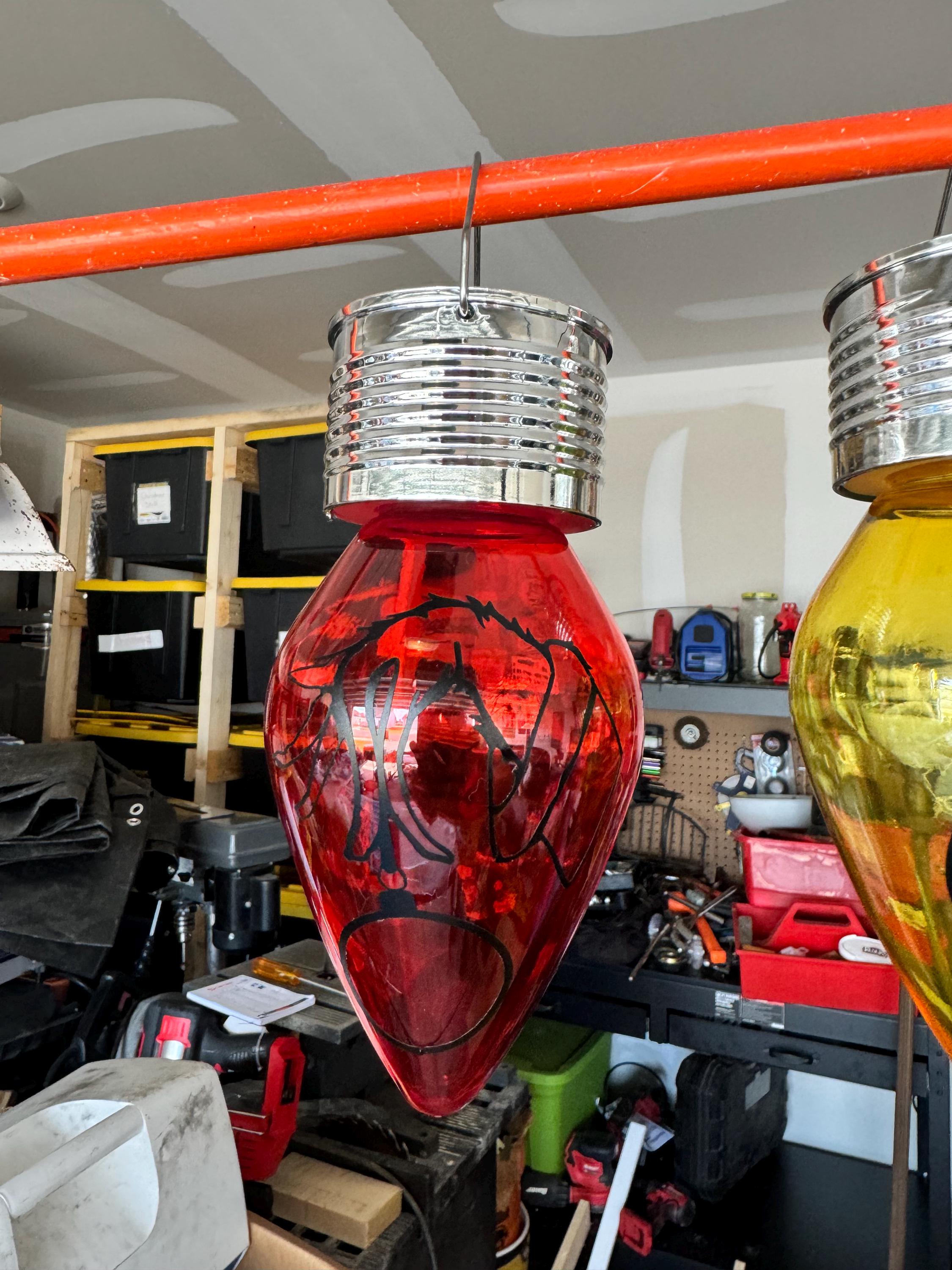 Grinch and Friends Max, Cindy Lou and Grinch Hand Solar Light Bulb ...