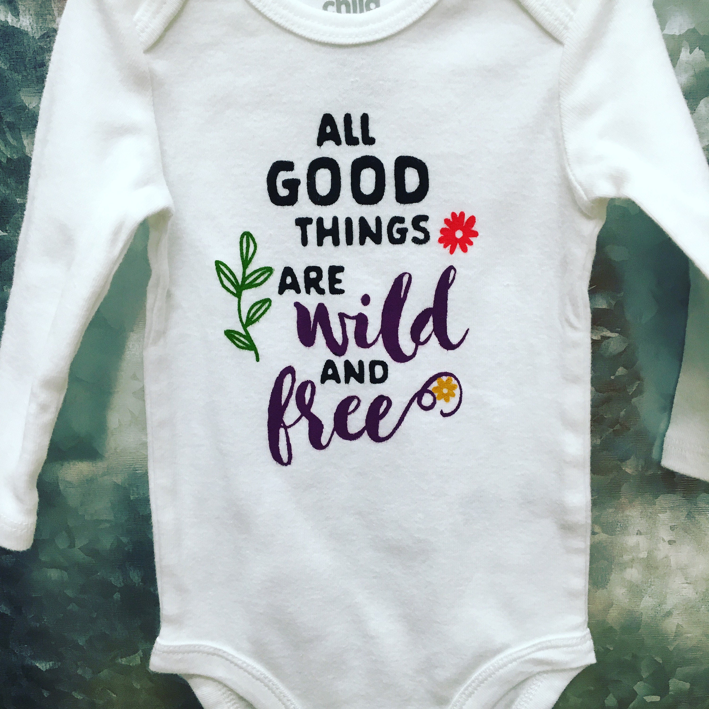 Made to Order Screen-printed Baby Onesies - Etsy
