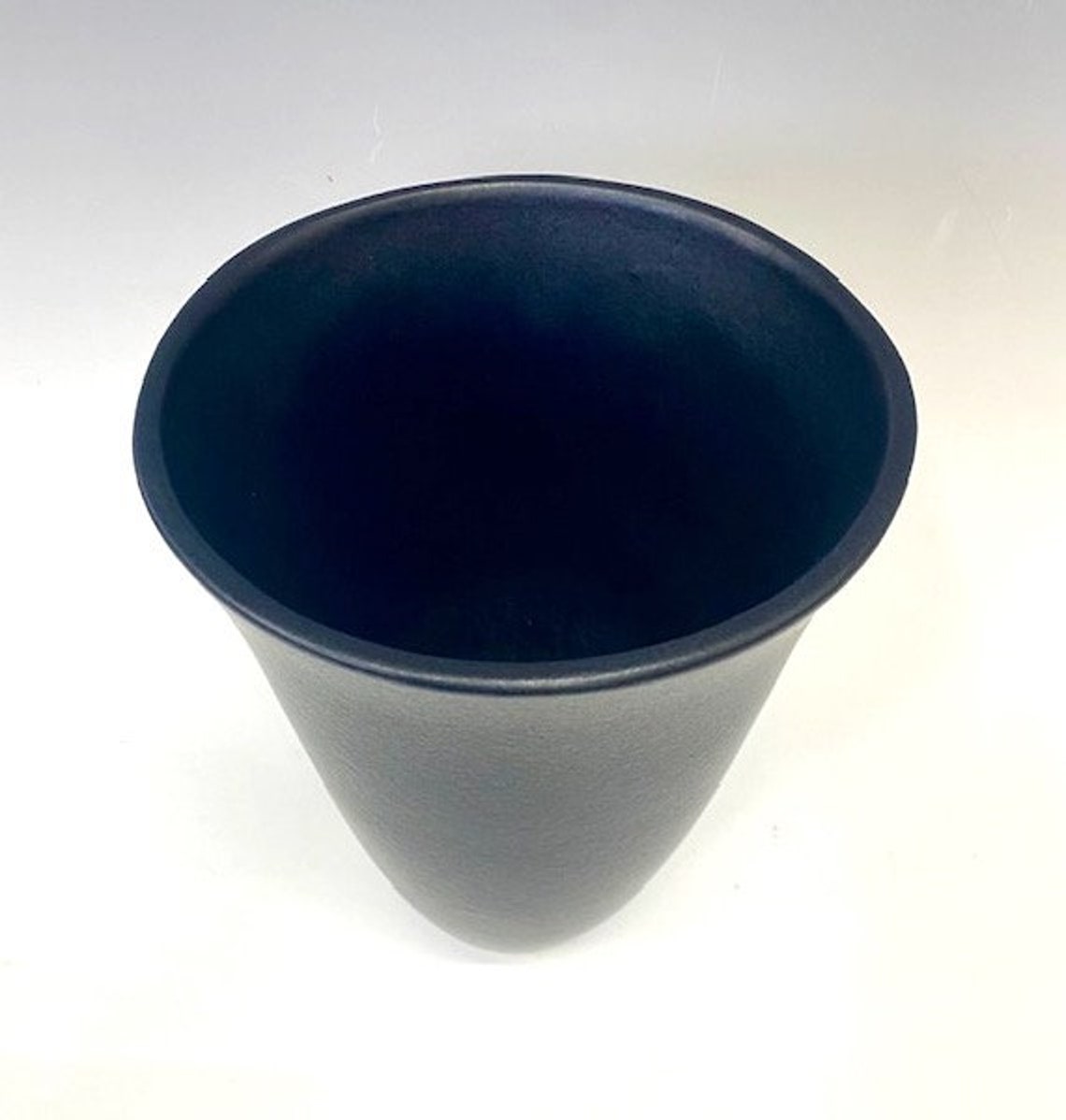 Ikebana Vase, Japanese Ceramic Funnel Form for Flower Arrangement - Etsy