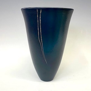 Ikebana Vase, Japanese Ceramic Funnel Form for Flower Arrangement - Etsy
