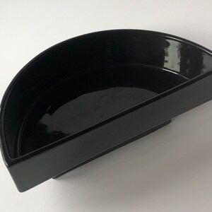 Ikebana Flower Vase Japanese Ceramic Half Moon - Etsy