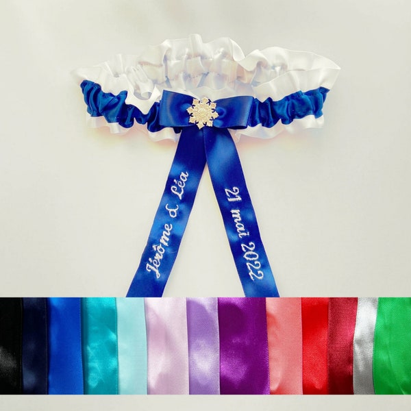 Royal Blue Garter - Etsy