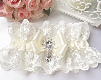 Bow Wedding Garter - Etsy
