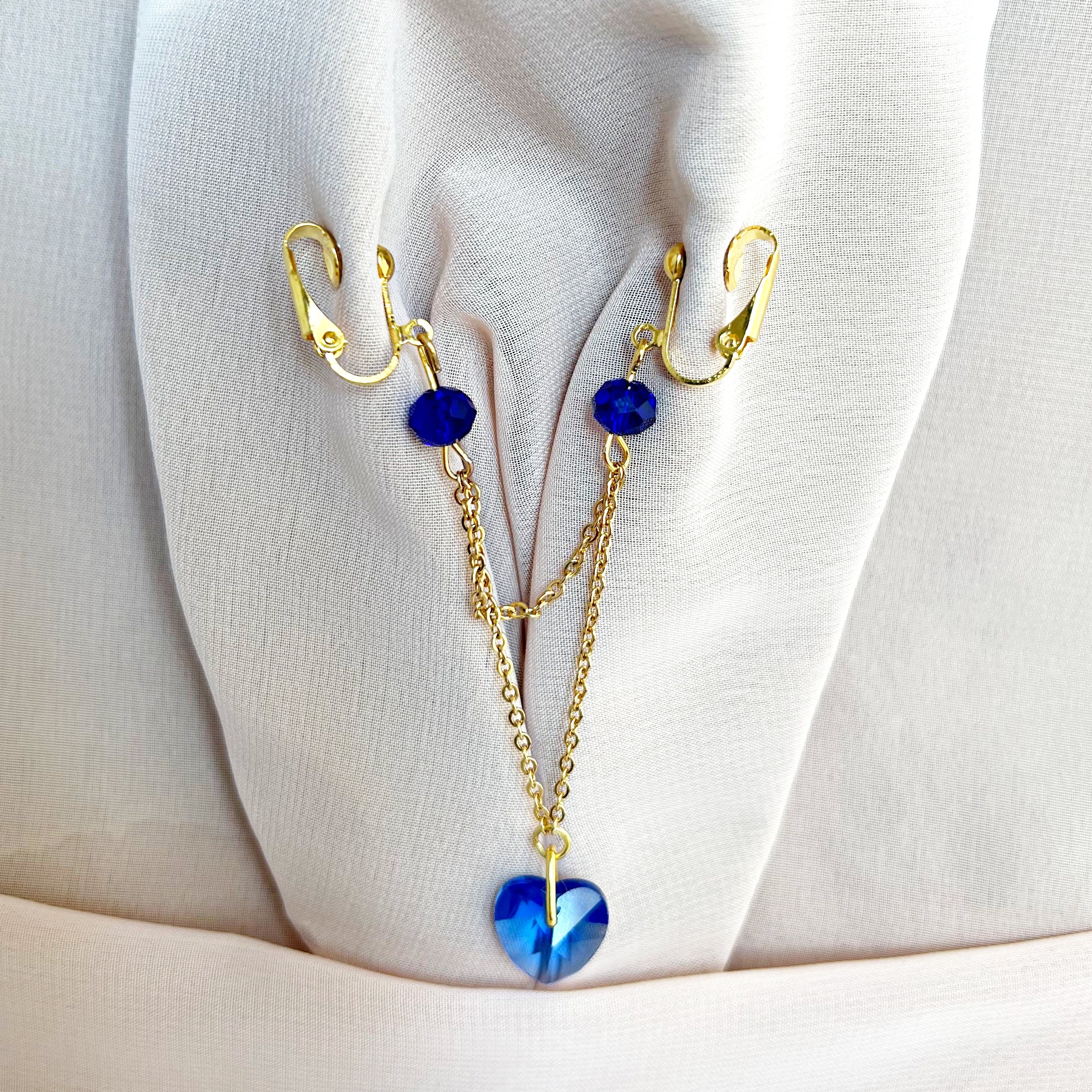 Vagina Clips Gold Chain ,intimate Jewelry for Women Non Piercing Labia ...