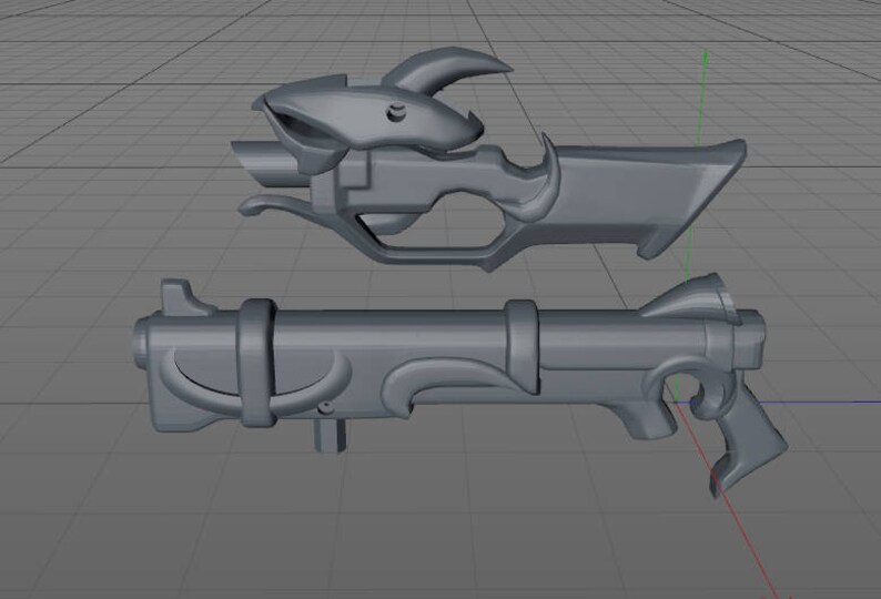 Blood Moon Jhin Gun STL - Etsy