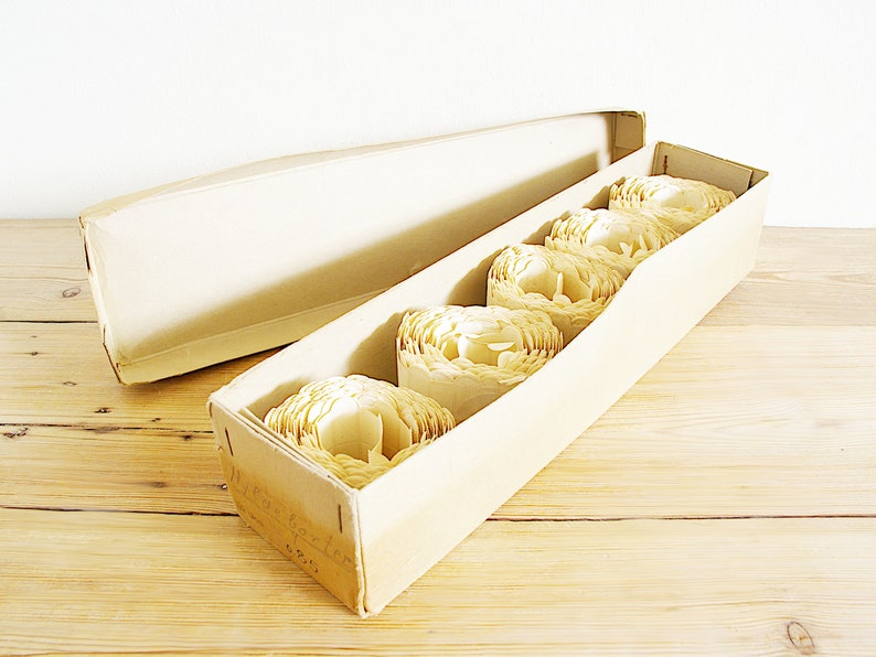 Vintage Cream Shelf Edging Trim Paper With Embossed Pattern - Etsy