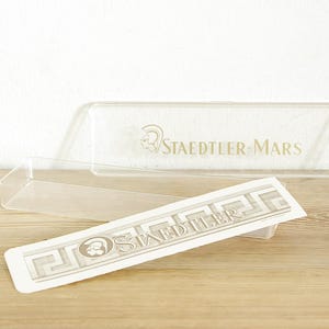 Vintage Pencil Tin, Metal Pen Case, Mars Staedtler Tradition Brands ...