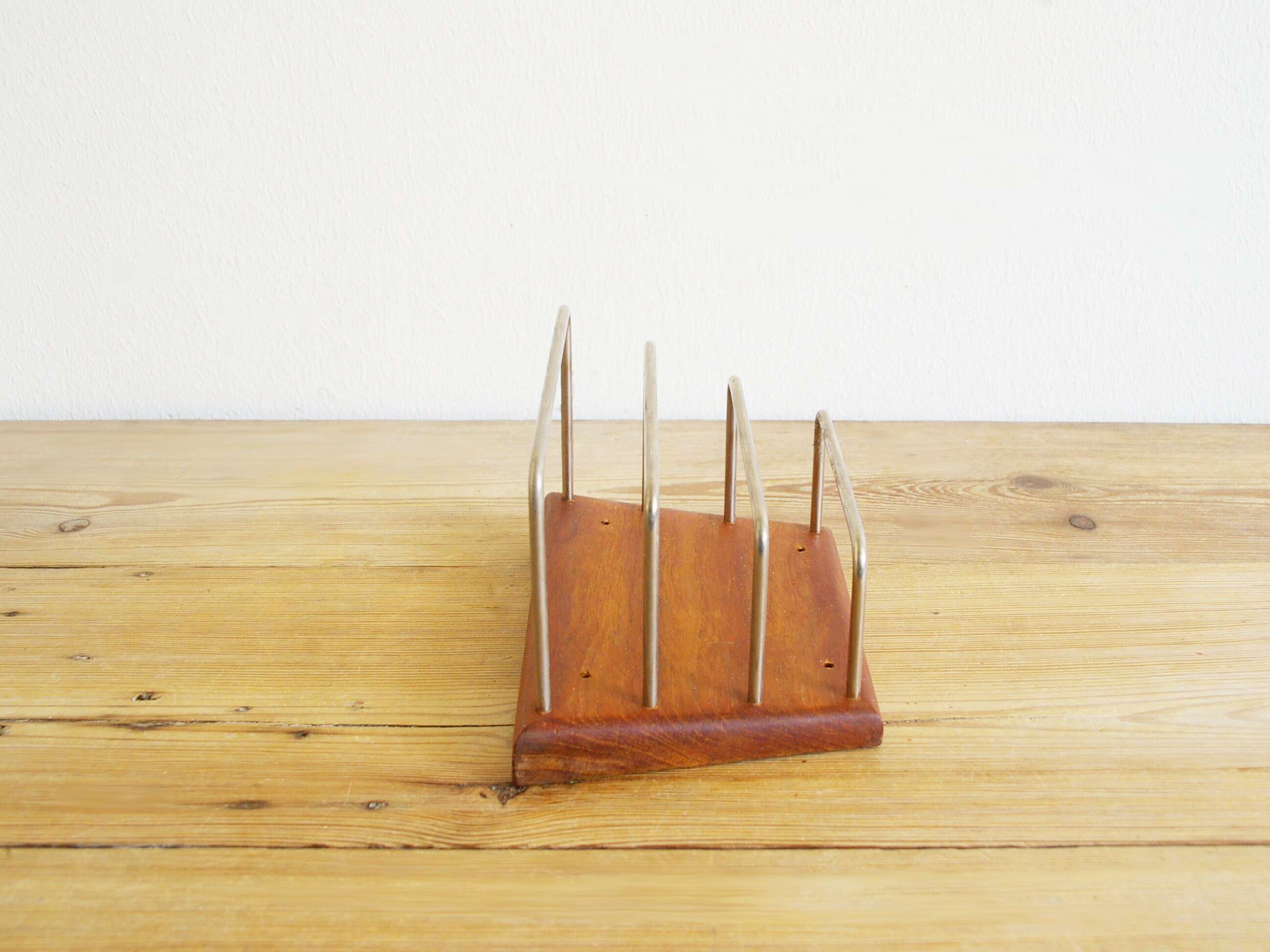 Vintage Letter Holder Teak Desk Organizer Mid Century Modern - Etsy