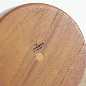 Vintage Wiggers Teak Holder for Jars Bottles, Kitchen Counter Organizer ...