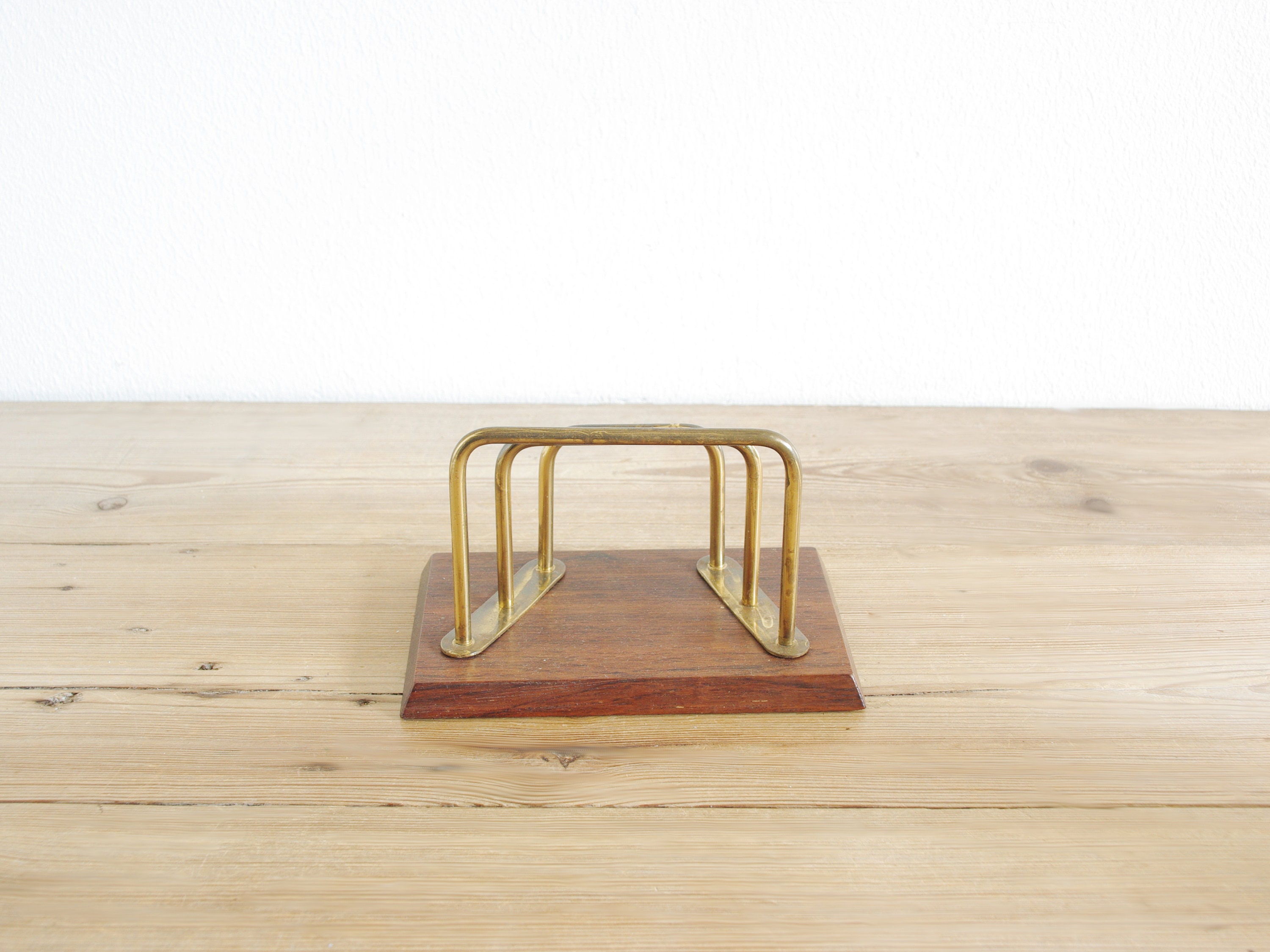 Vintage Rosewood Letter Holder Desk Organizer Mid Century - Etsy