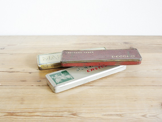 Metal pen case store