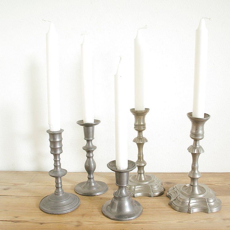 Vintage Old Candle Holder - Etsy