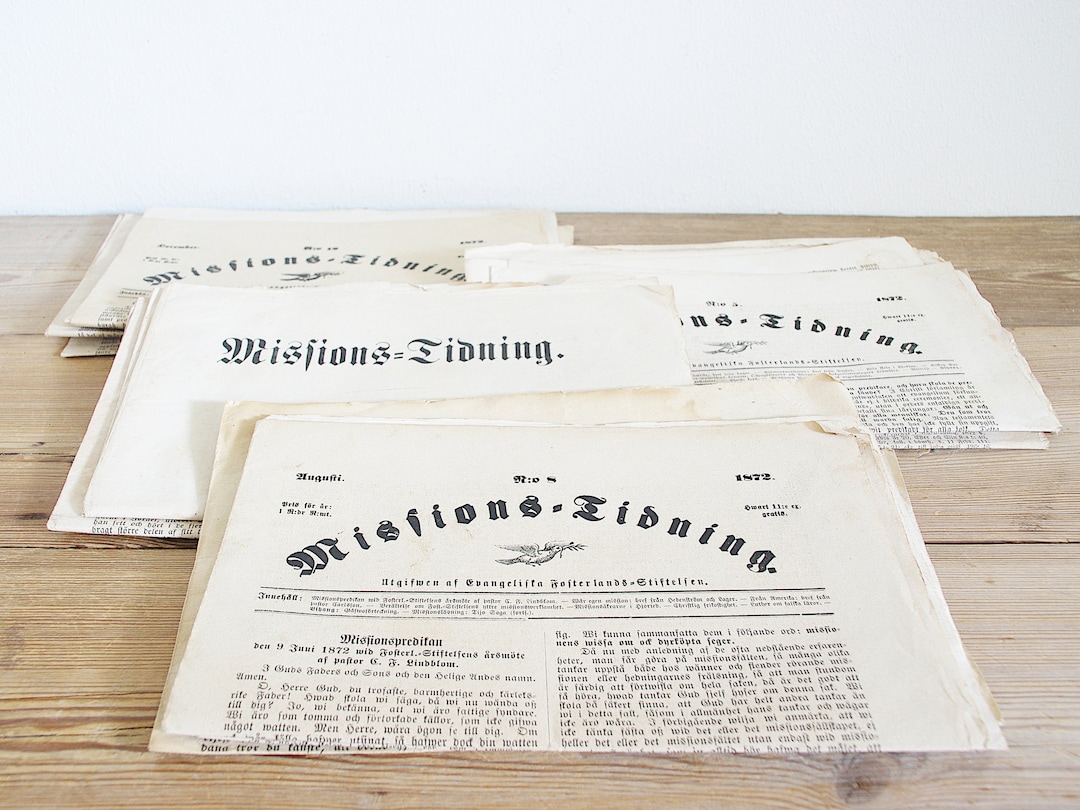 Vintage Antique Bundle 1800s Papers, Ephemera Paper Pack, Original for ...