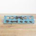 Vintage Enamel Spoon Rack Blue, Rustic Spoon Holder, Wall Shelf ...