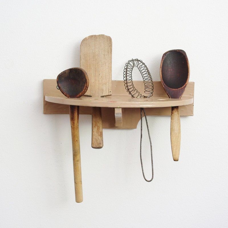 Wooden Spoon Rack - Etsy