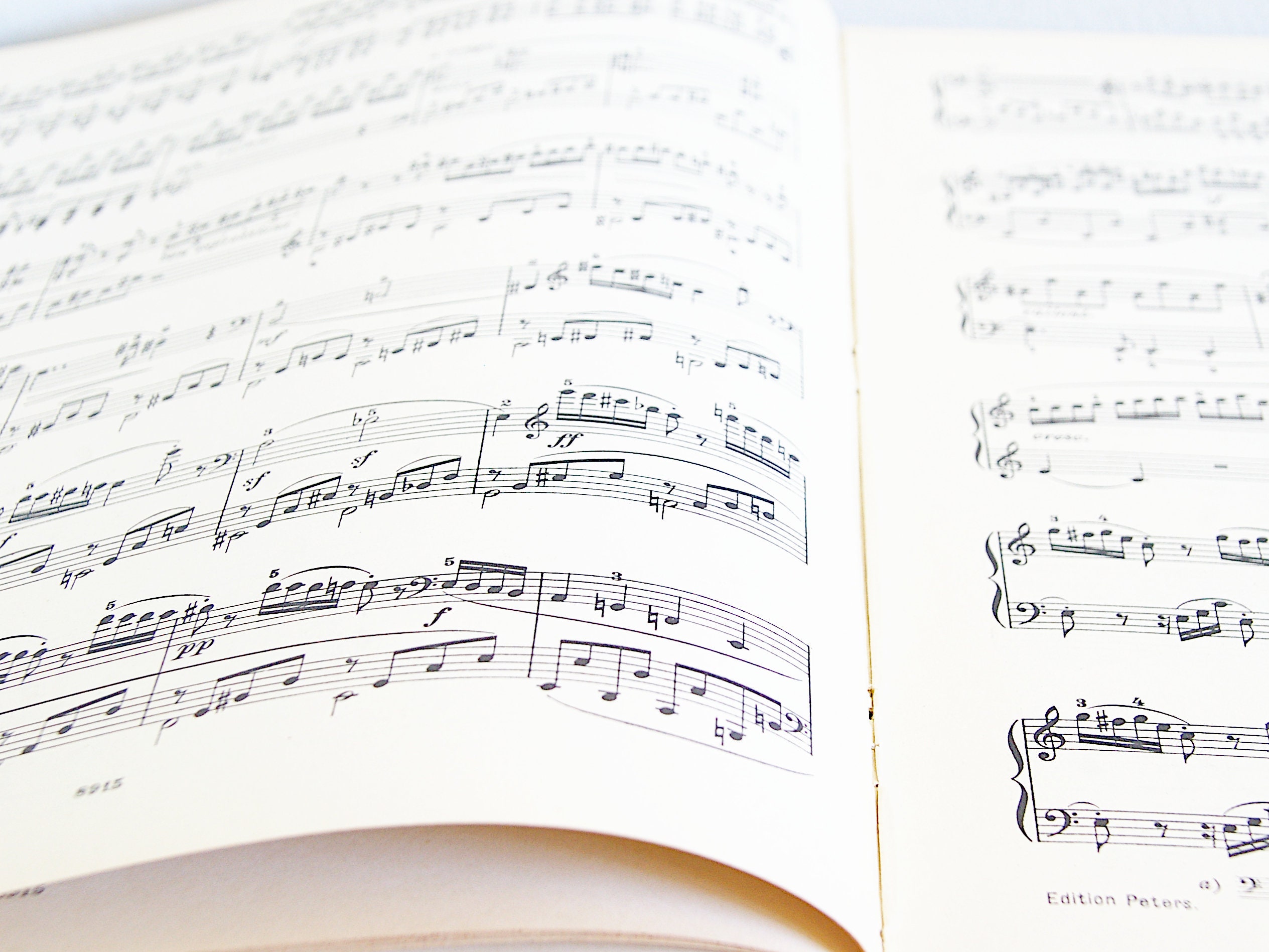 Vintage Sheet Music Book Collection Collage Pages Sheet - Etsy