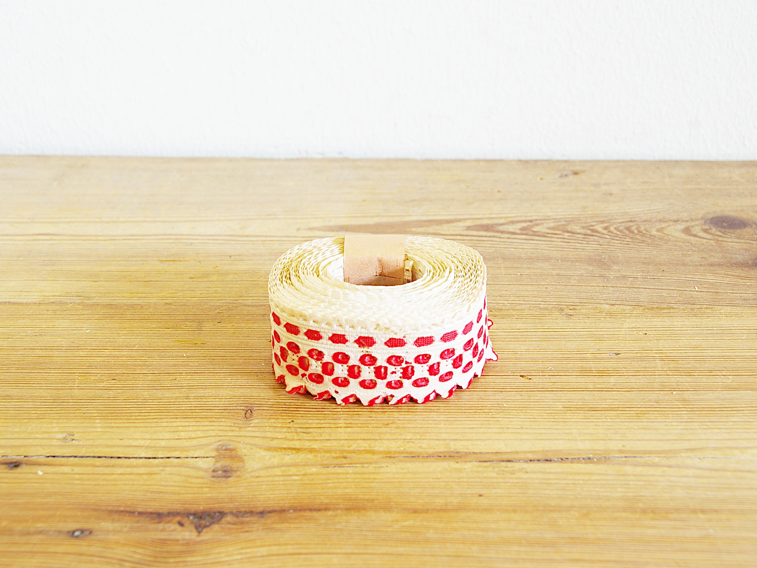 Vintage Shelf Edging Trim Paper Roll, Kitchen Pantry Decor, New Old ...