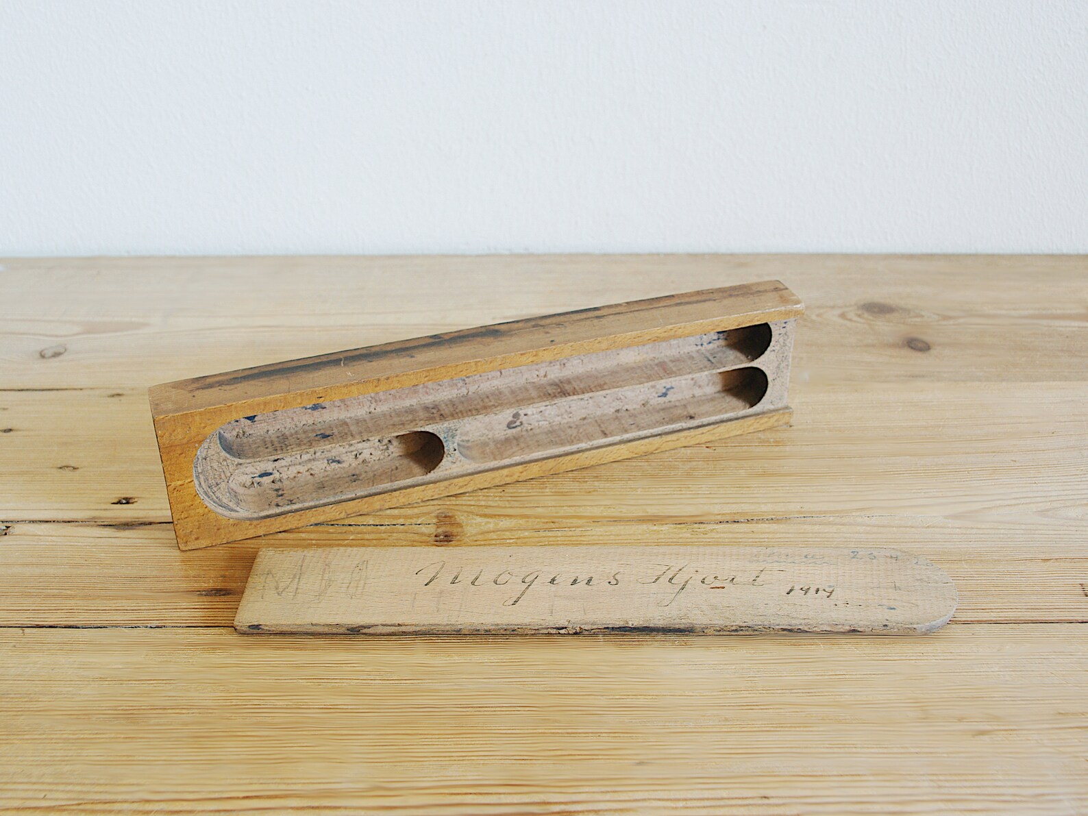 Vintage Antique Wooden Pencil Case Old Pen Case Storage Box - Etsy