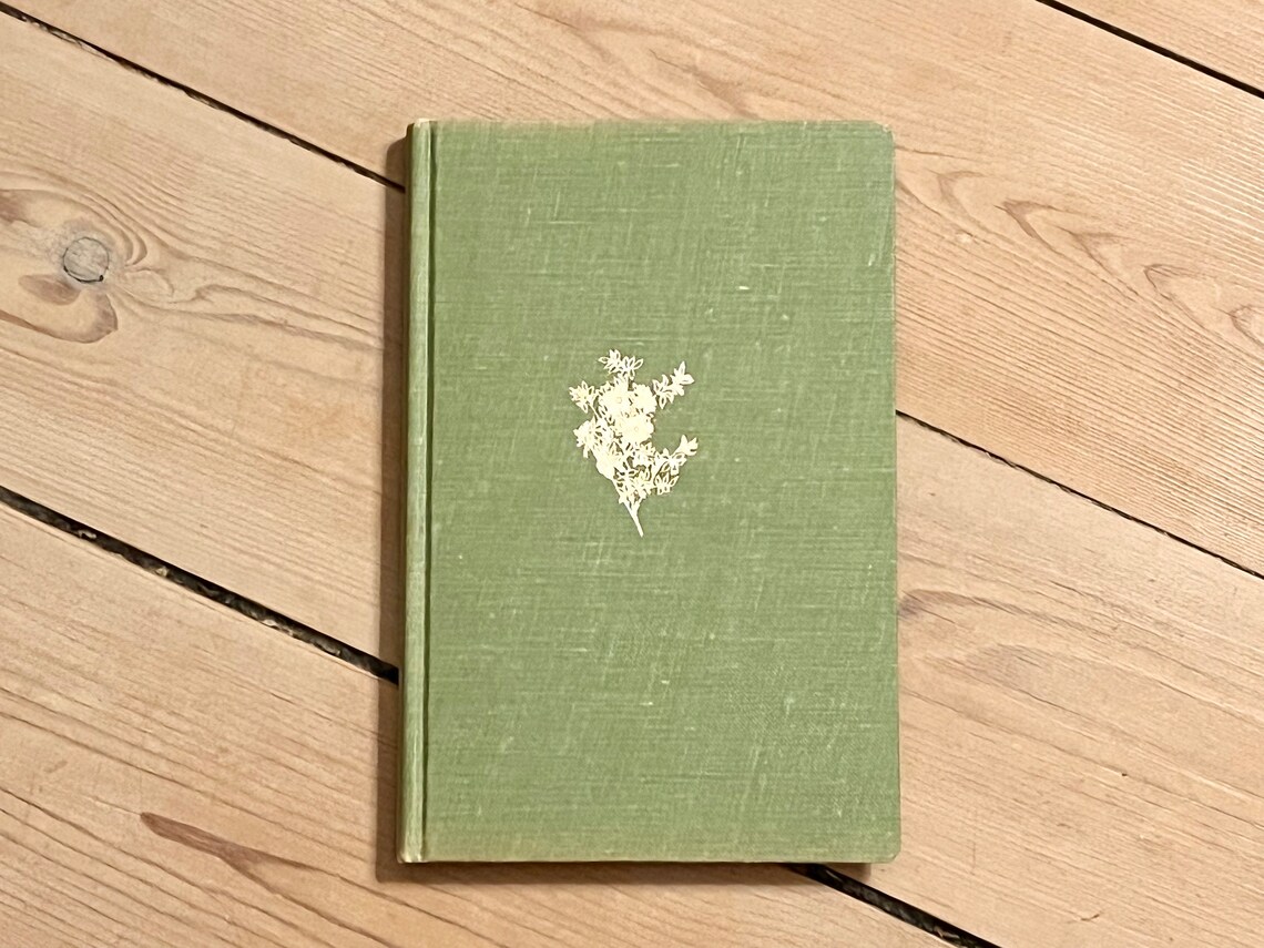 Vintage Book Bushes Trees, 100+ Illustrations, Garden Flower Guide ...