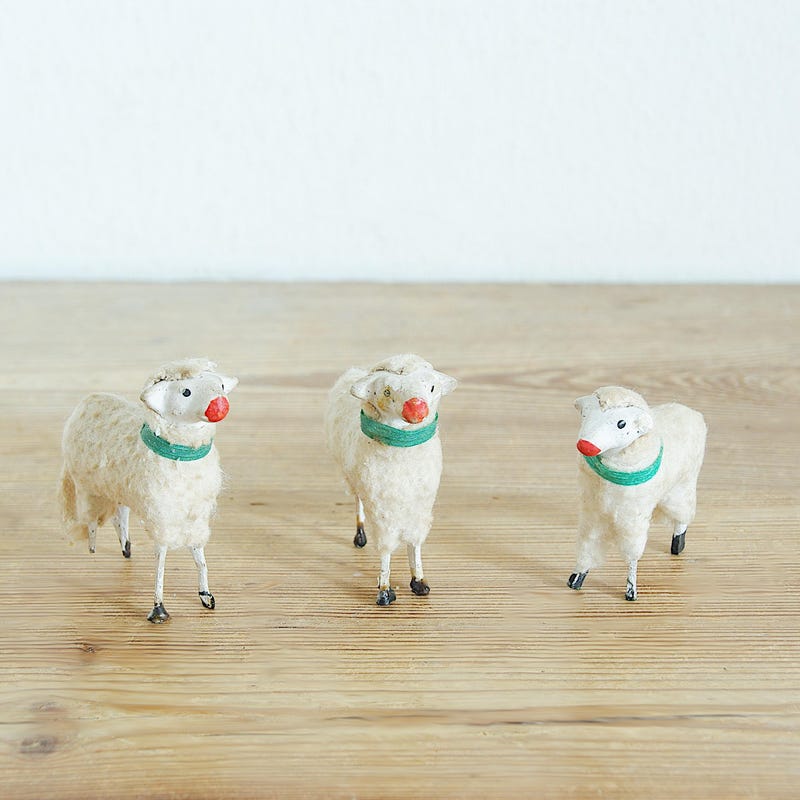 German Putz Sheep - Etsy