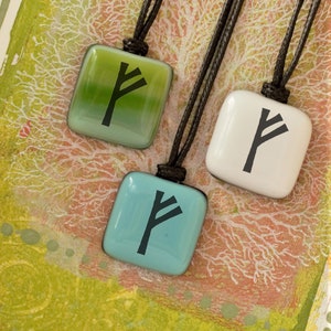 Fehu. Rune Wealth. Feoh. Rune Stone. Ancient Runes. Amulet Protection ...