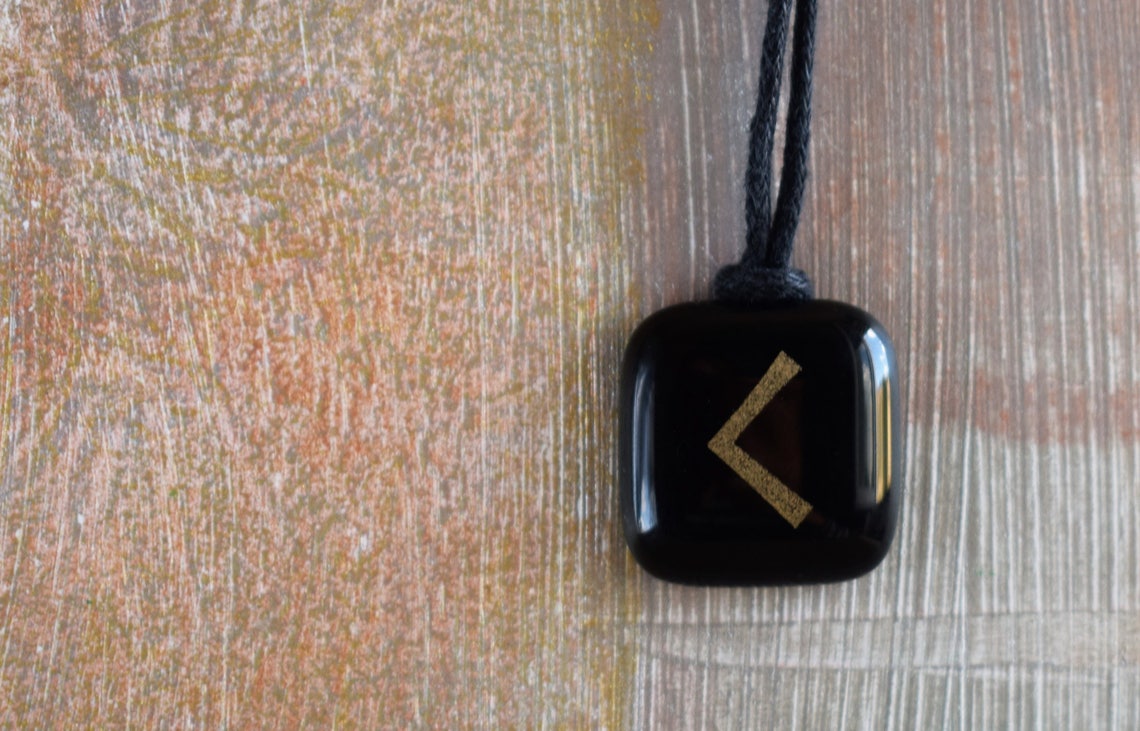 Kaunaz. Runes of the Futhark. Rune of the craftsman. | Etsy