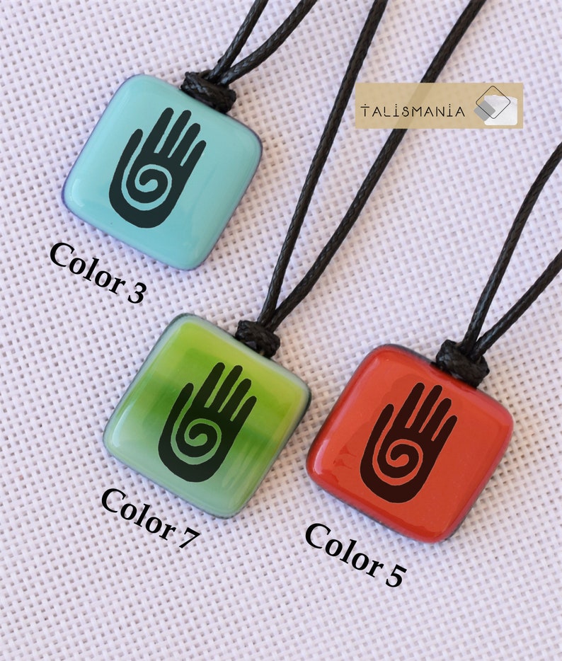 Hopi Hand. Hopi Pendant. Symbol of the First Peoples. Healing - Etsy