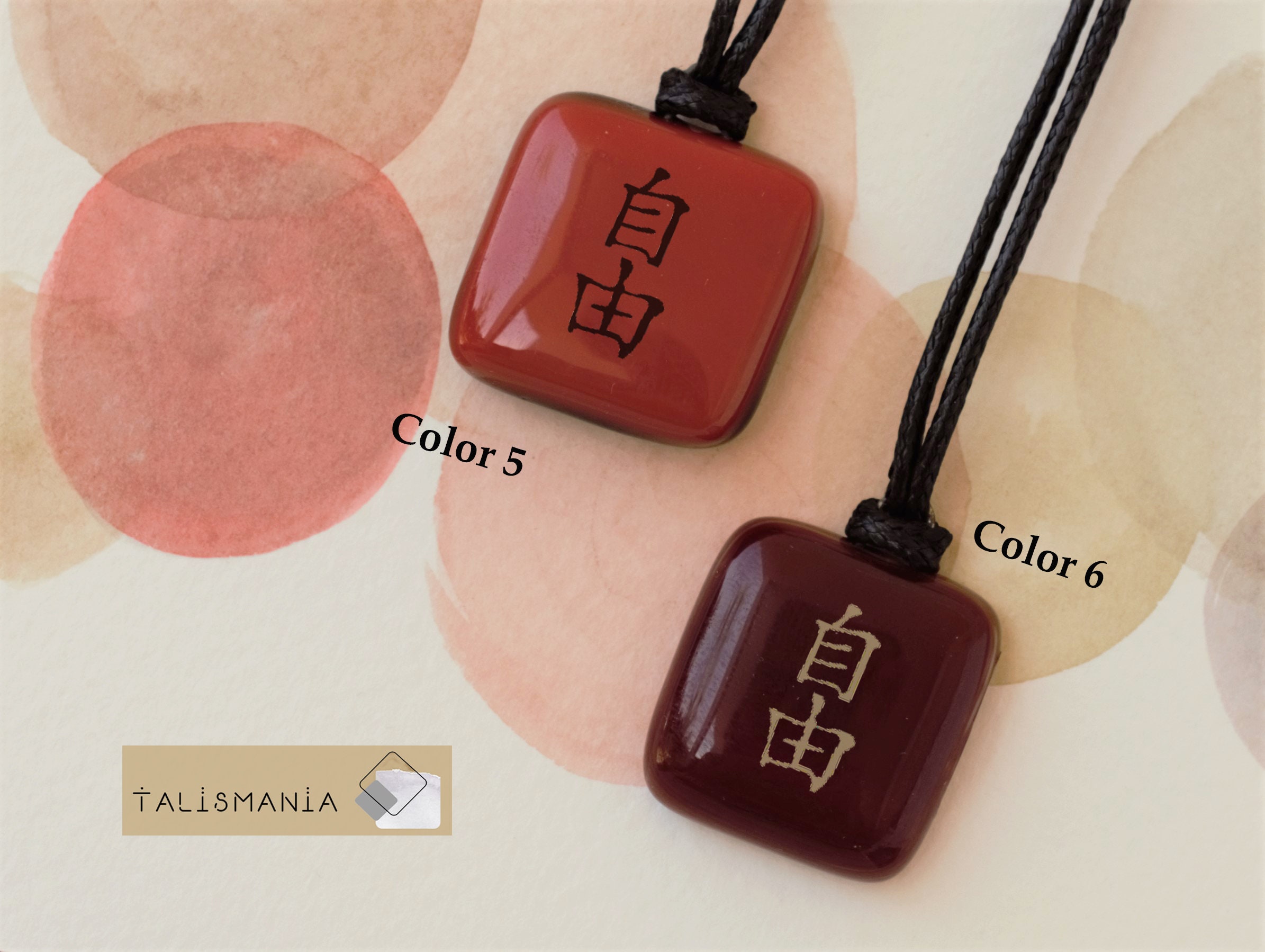 Kanji Freedom. Symbol of Freedom. Necklace of Freedom. | Etsy