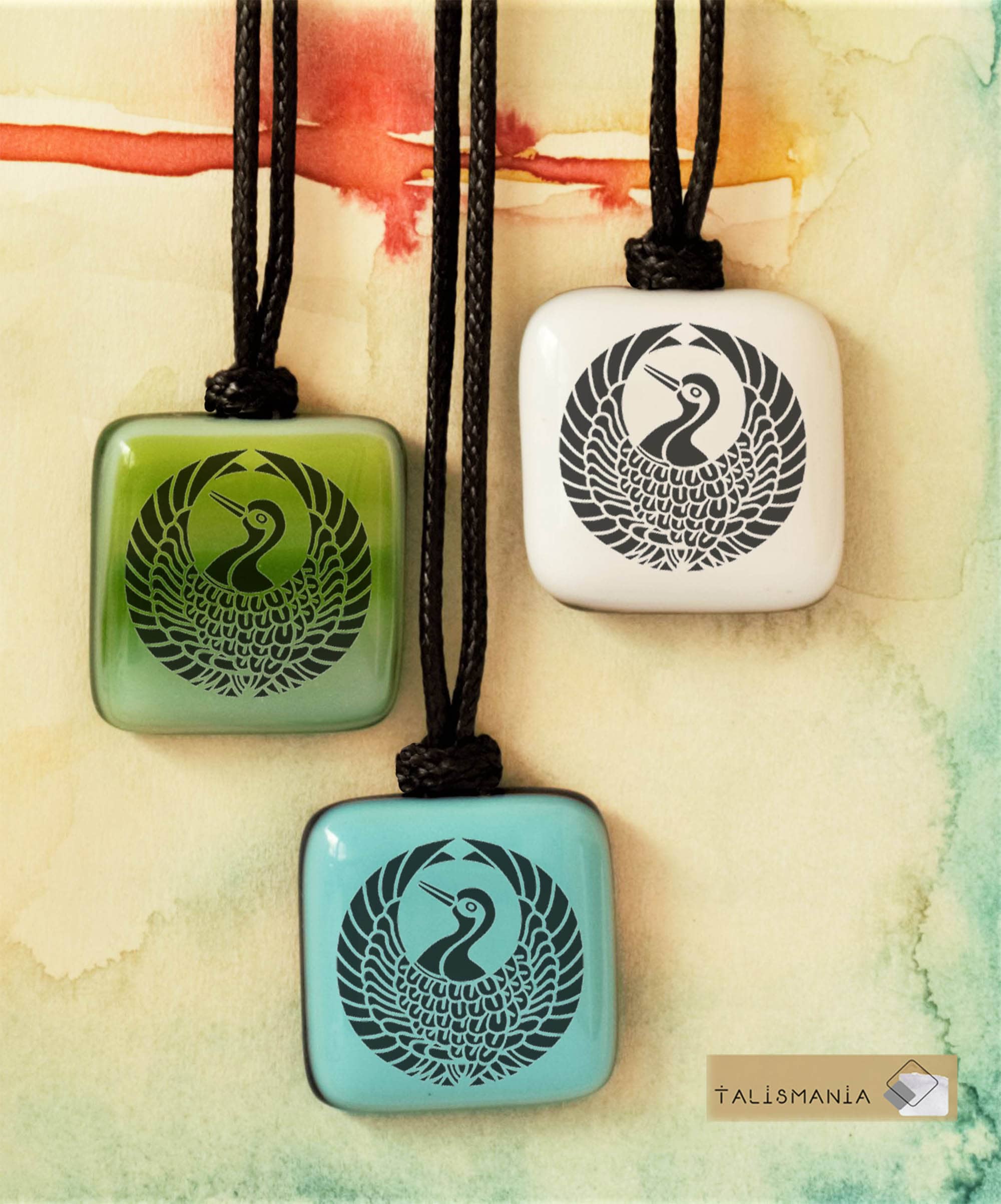 Crane. Japanese Kamon Symbol of Fidelity and Loyalty. Talisman | Etsy