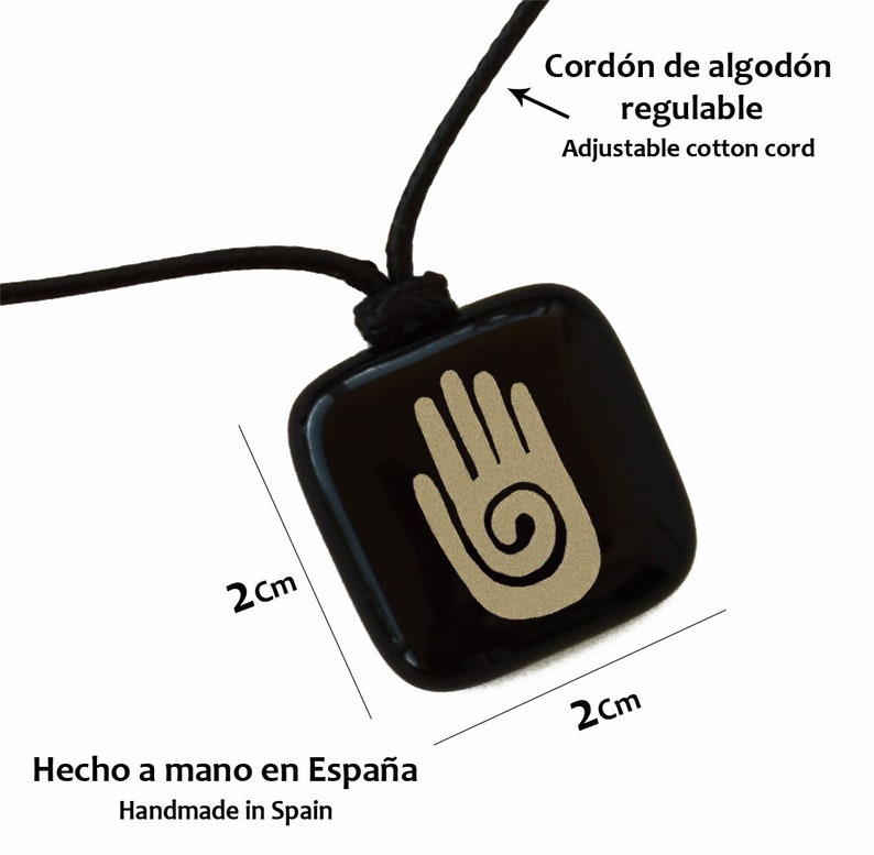 Hopi Hand. Hopi Pendant. Symbol of the First Peoples. Healing - Etsy